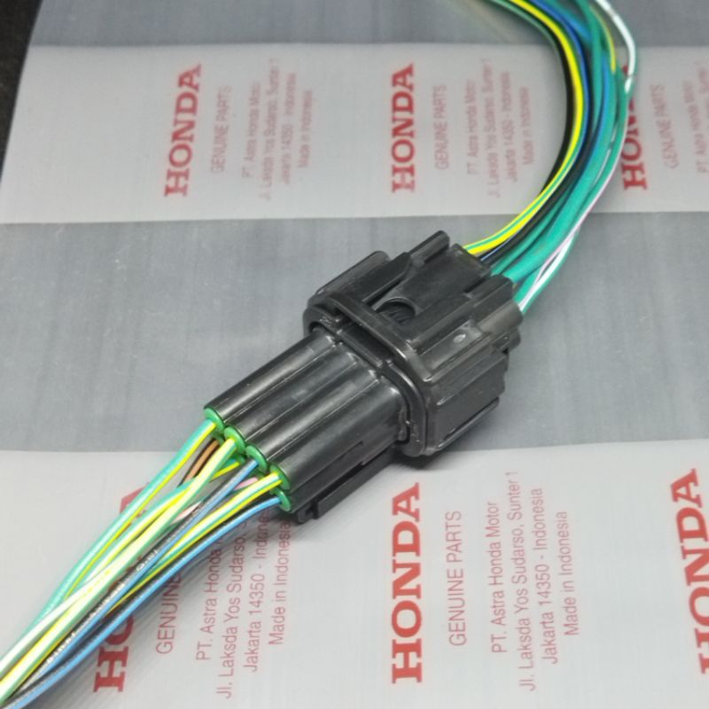 Socket SWITCH PIN 8 HOLDER SCOOPY SET MALE & FEMALE / SOCKET STOPLAMP ...