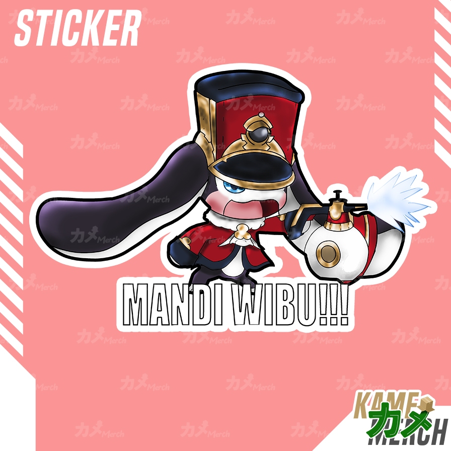 Honkai Star Rail Game Anime Sticker / Pom Pom bathing wibu | Shopee ...