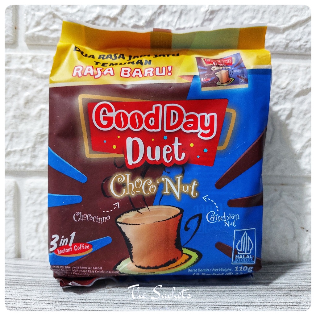 Good Day Duet Moca Choco Choconut Moca Caramel Sachet | Shopee Malaysia