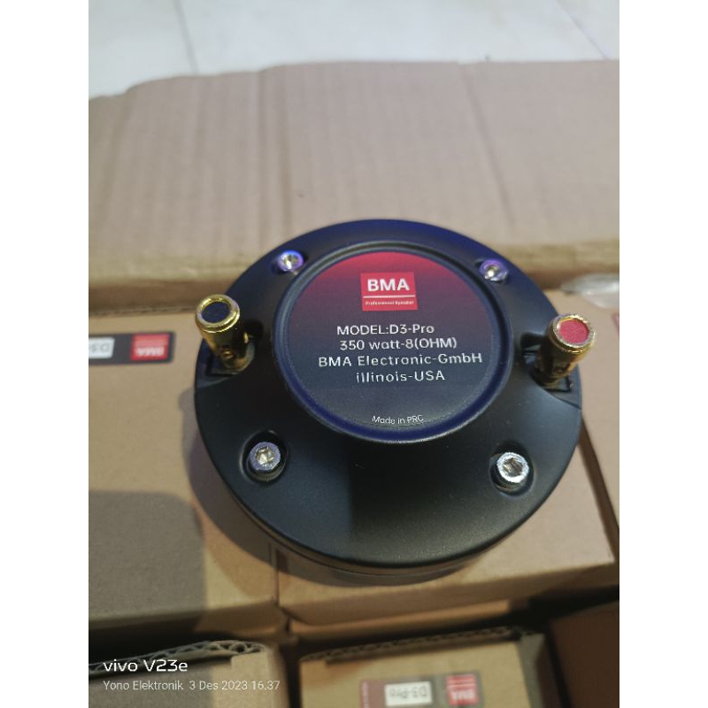 Original BMA D3-Pro tweeter Driver Twitter Driver BMA D3 Pro | Shopee Malaysia