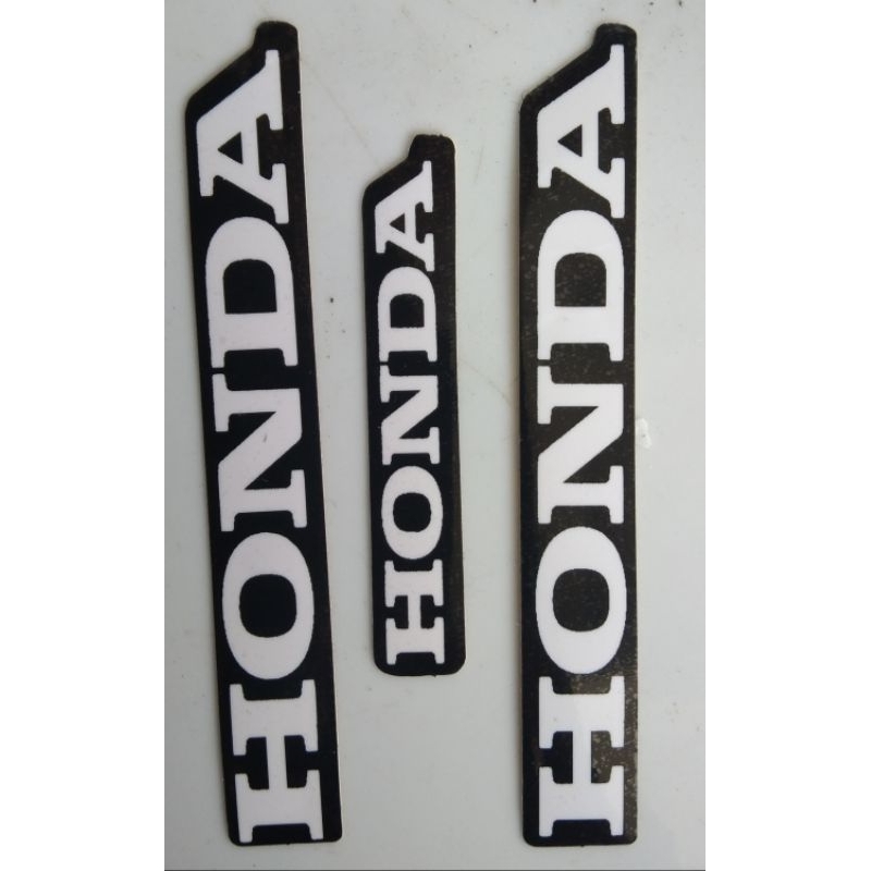 Honda Mark sticker with Honda writing | Shopee Malaysia