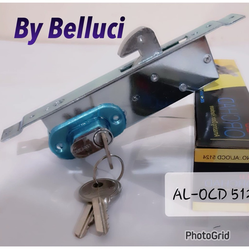 Door LOCK 5123 5124 SLIDING ALUMINUM CHICKEN STATOK VISURE HOOK AND ...