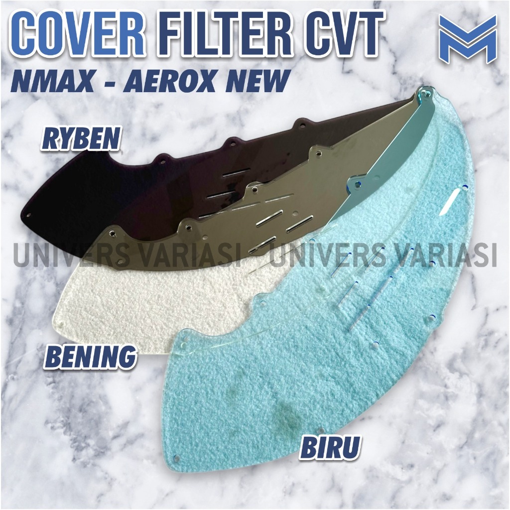 Cover CVT CVR Air FILTER YAMAHA NMAX 2020-2023 Thick Acrylic Material ...