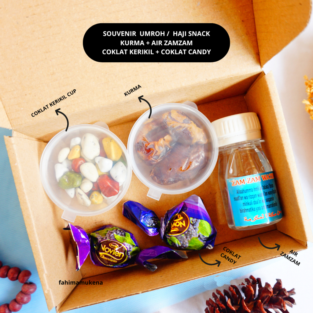 Umrah Souvenirs Hajj Souvenirs Hajj Umrah Souvenirs SNACK ZAMZAM Water ...