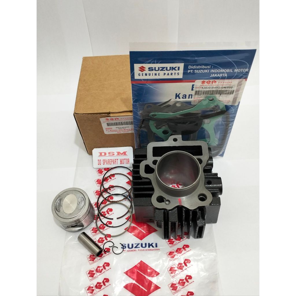 Shogun 110 piston block piston set (free topset) | Shopee Malaysia