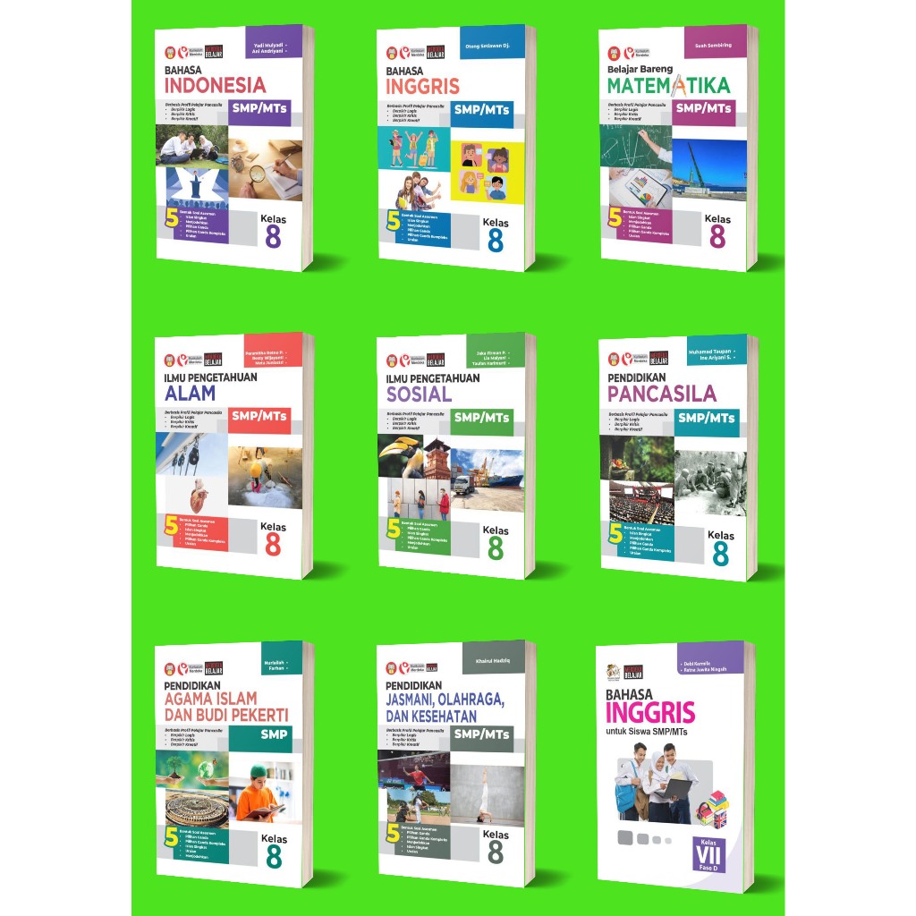 Junior HIGH SCHOOL MATHEMATICS BOOKS CLASS 8/VIII-IPS FOR SMP CLASS 8 ...