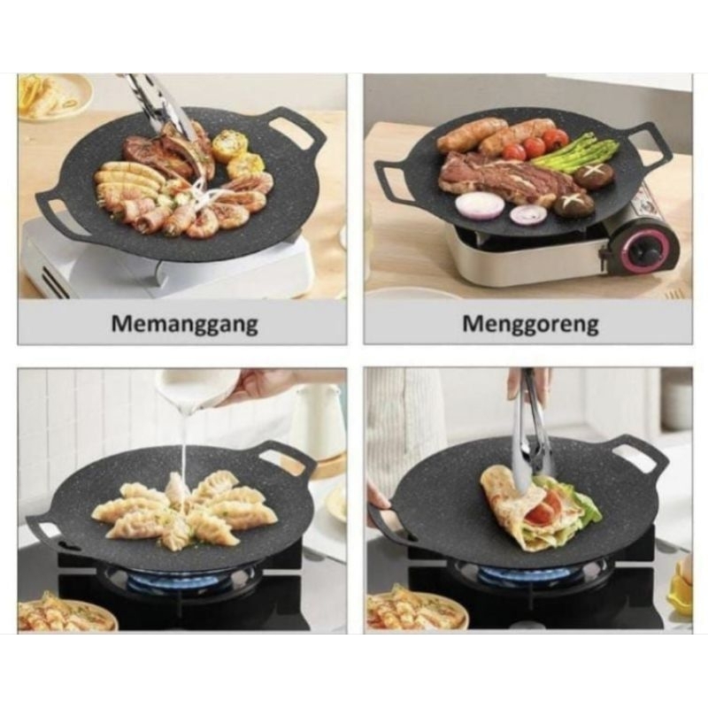 Non-stick Conduction Pan 34 cm | Shopee Malaysia
