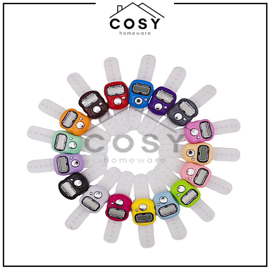 Cosy Digital Counting Tool Electronic Tasbih Finger Tally Counter Mini ...
