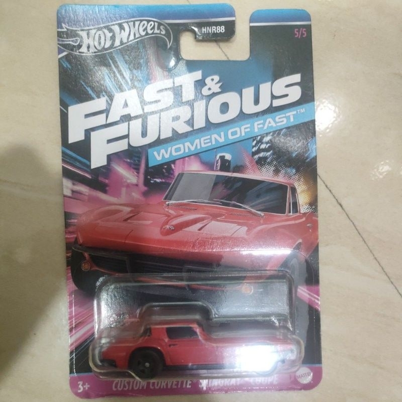 Hotwheels FAST&FURIOUS WOMEN OF FAST CUSTOM CORVETTE STINGRAY COUPE ...