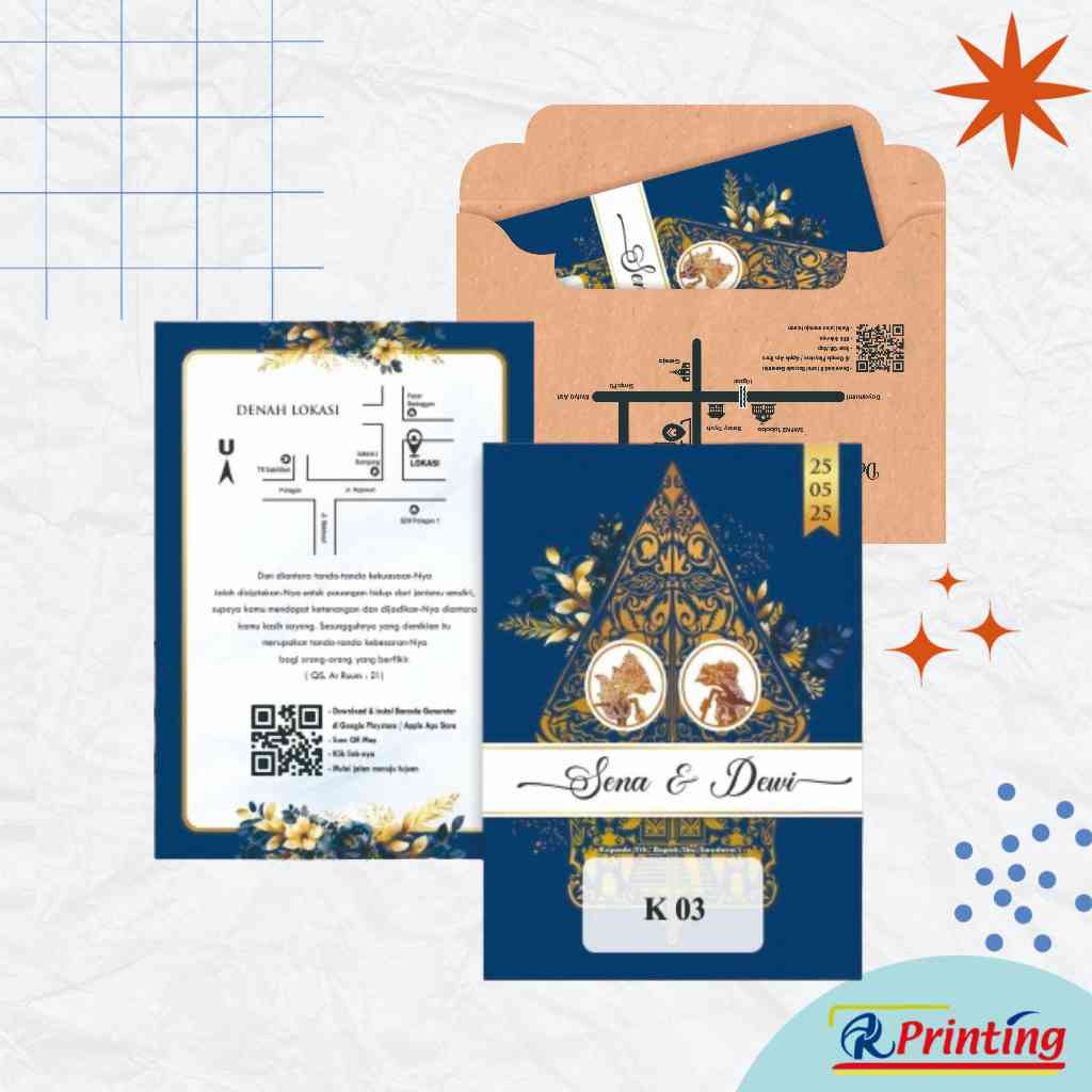 Free WEDDING INVITATION Photos CLASSIC JAVA Puppet MODEL, Javanese theme, wayang | Shopee Malaysia