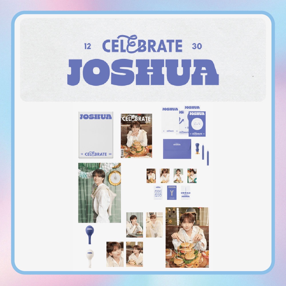 Happy JOSHUA DAY BIRTHDAY BOX VER 3 (SEVENTEEN JOSHUA BIRTHDAY MERCH ...