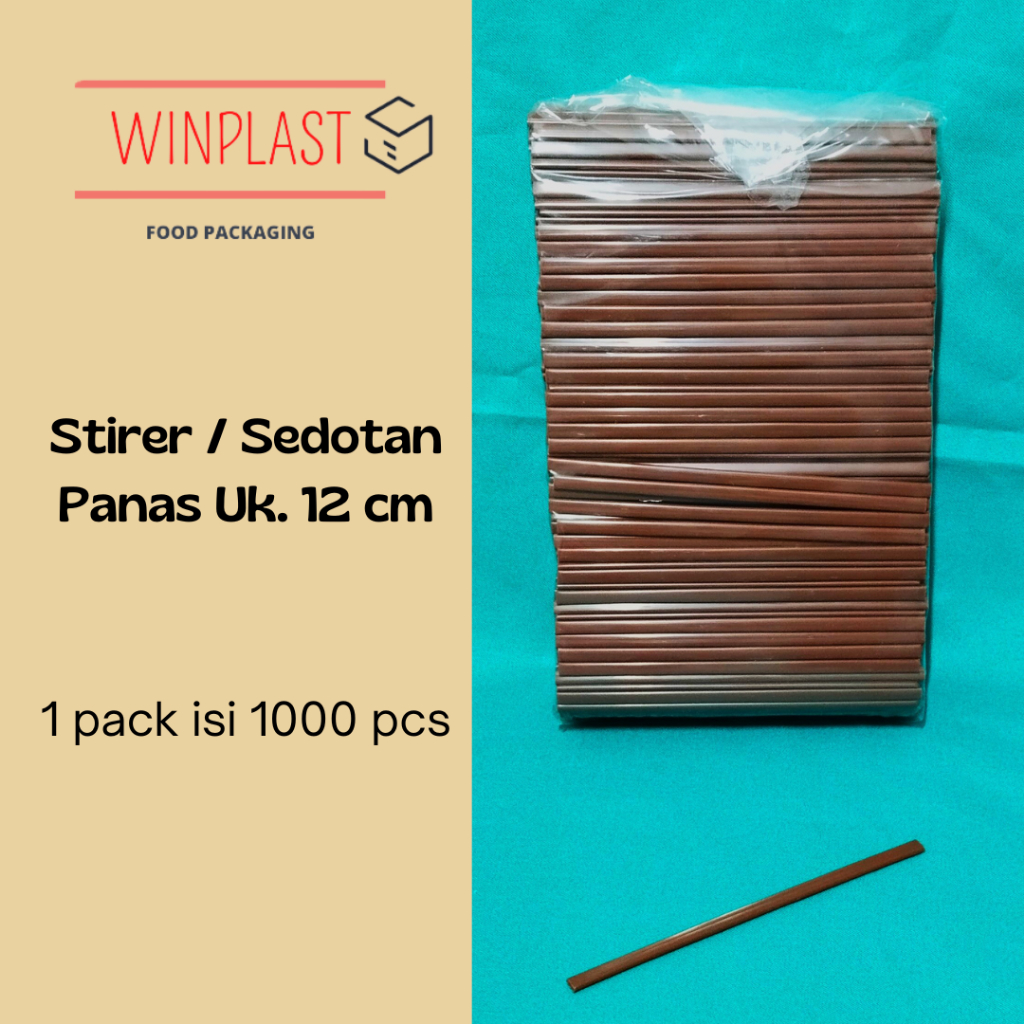 Coffee Stirer / Coffee Straw / Hot Straw 12 cm contains 1000 pcs ...