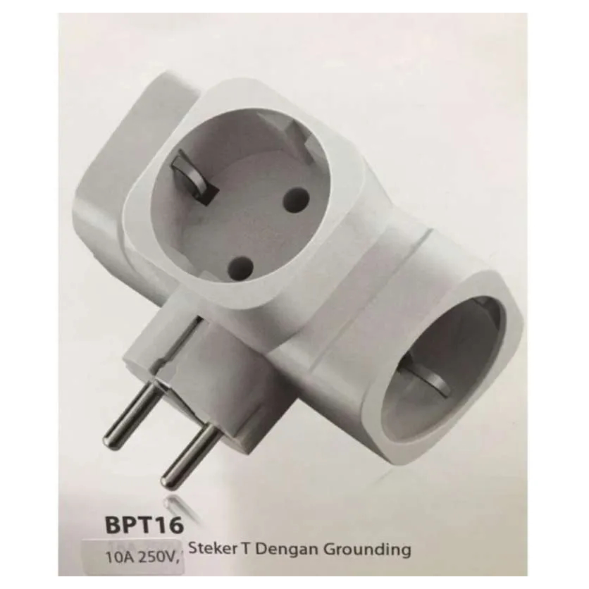 Boss Grounded T Plug 3 Prong Plug / Broco 3 Prong T Plug | Shopee Malaysia