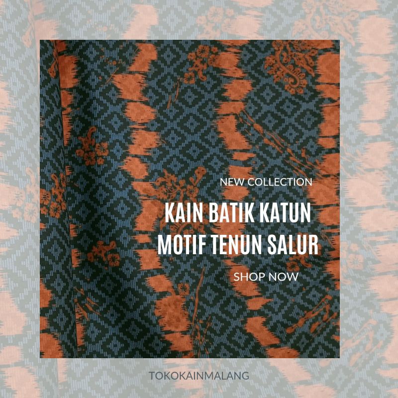 KATUN Metered SALUR WOVEN MOTIF COTTON BATIK FABRIC (PRICE PER 0.5 ...