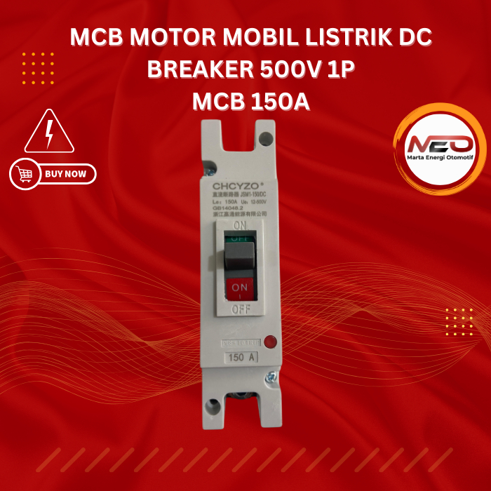 Mcb Motor Car Electric Forklift DC Breaker 500V 1P MCB CHCYZO 150A 200A ...