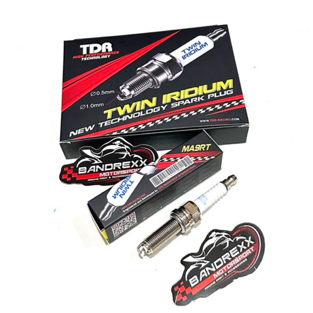 Tdr Racing Twin Iridium MA9RT Spark Plug For Xmax-CBR250RR- Forza-PCX ...