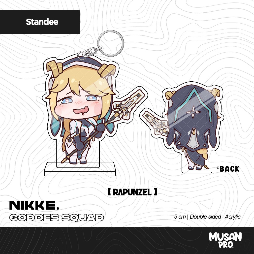 Standee NIKKE - Rapunzel - Musan | Shopee Malaysia