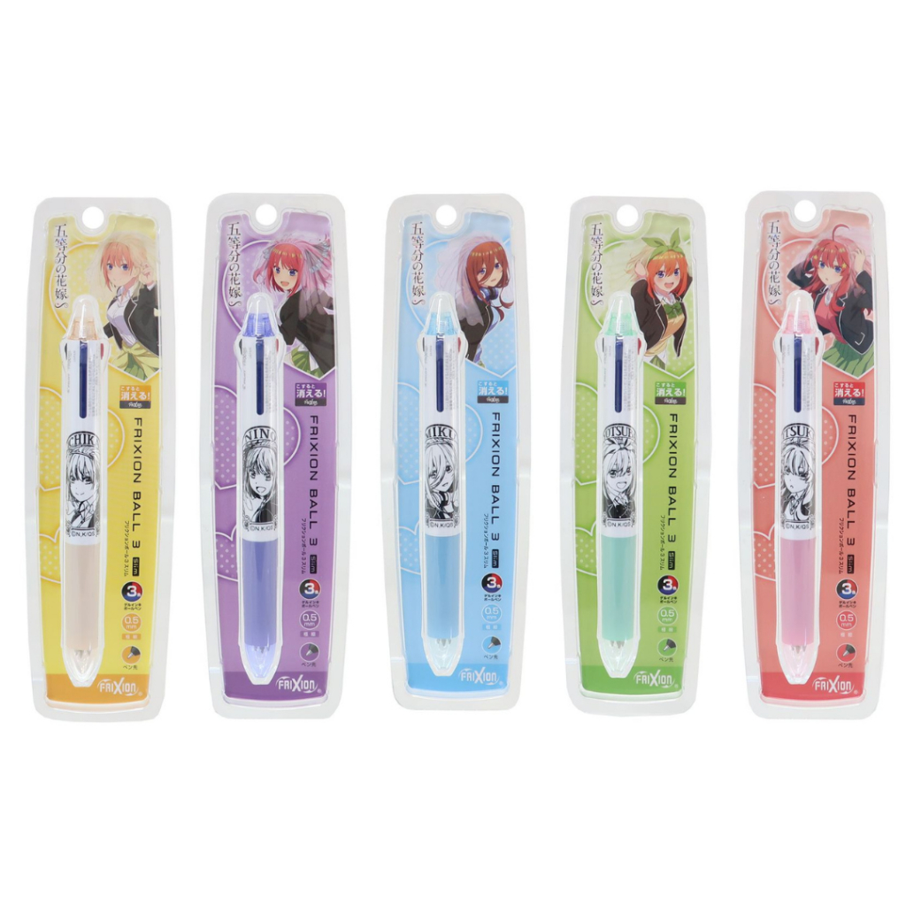 Pilot FriXion Ball 3 Slim Quintessential Quintuplets Ichika Nino Miku ...