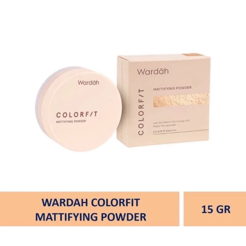 Wardah Colorfit Mattifying Powder - Powder | Shopee Malaysia