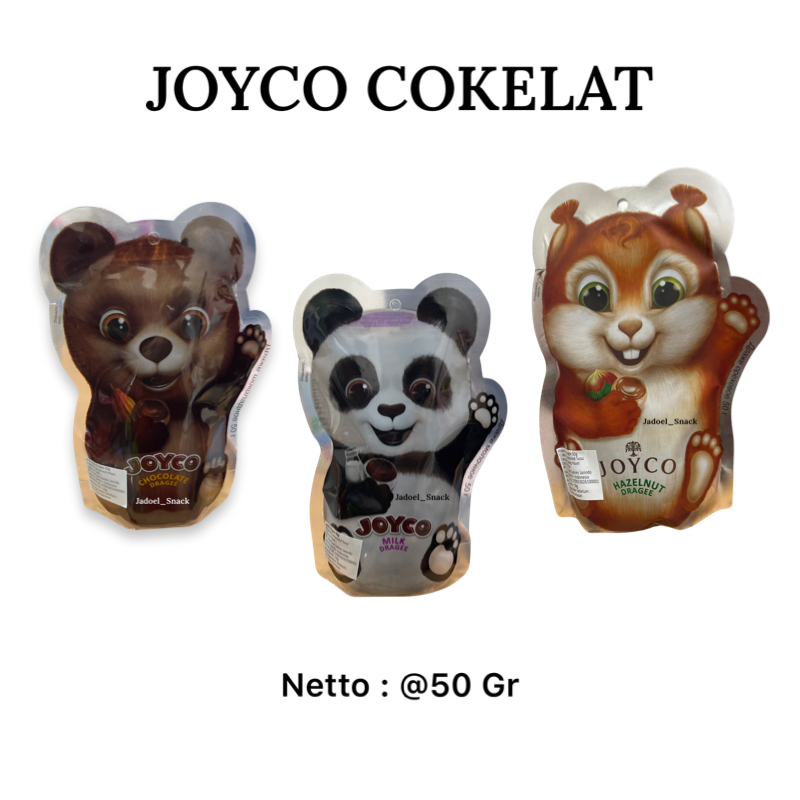 Joyco Chocolate 50gr Hazelnut Milk Chocolate Flavor by Megastore_Snack ...