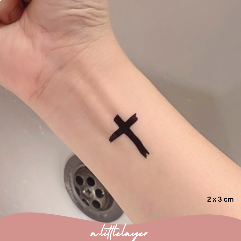 My Demon tattoo Temporary Jeong Gu Won Do Hee tattoo Cross tattoo My ...