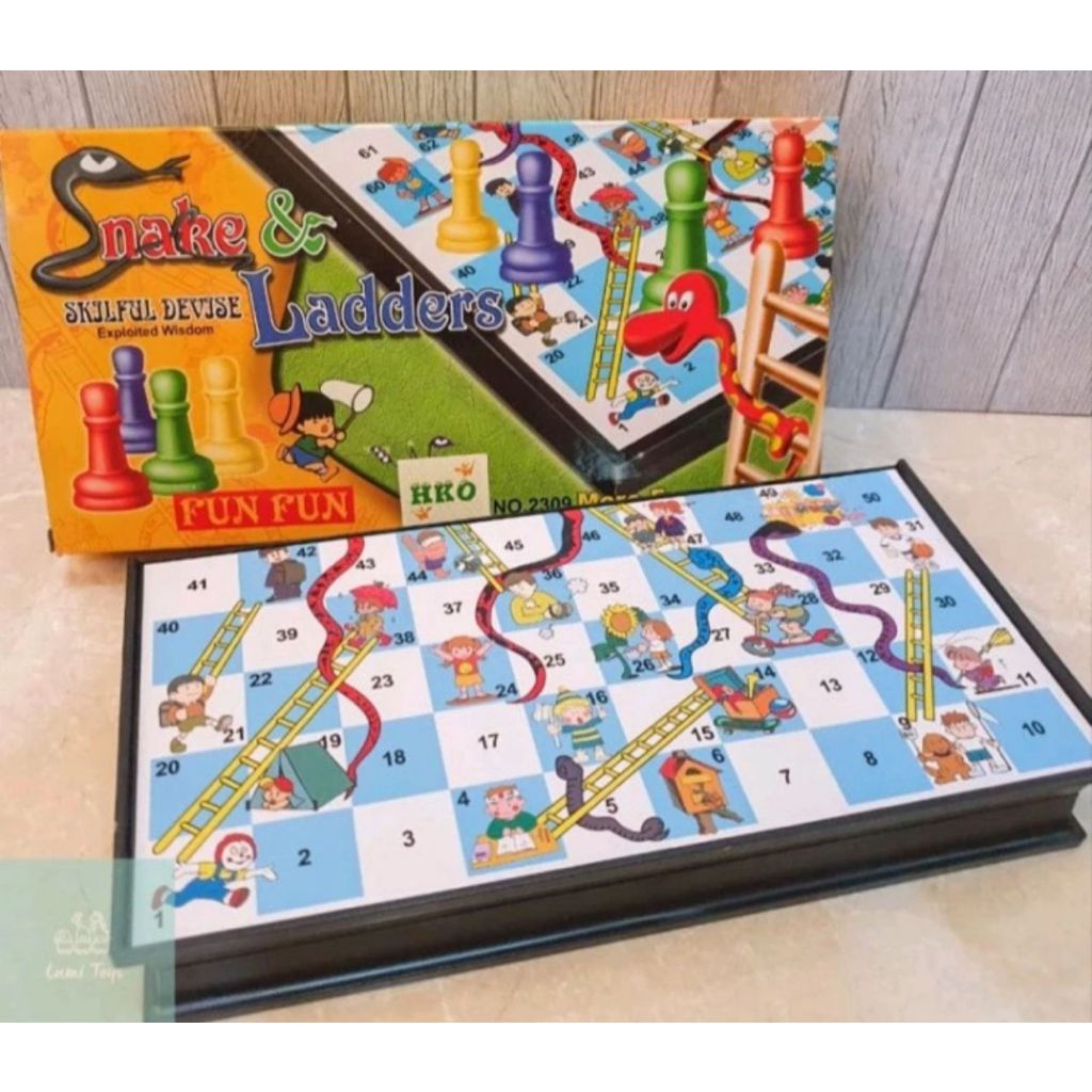 Magnetic Board Game snakes and ladders Magnet Magnetic Snack Ladder ...