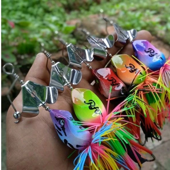Mini slazh bait, mini tektok sleter, cork casting bait | Shopee Malaysia