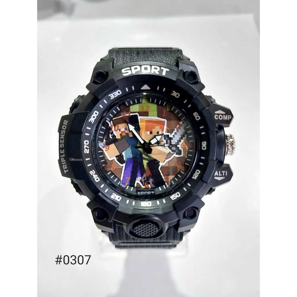 MINECRAFT BOYS' SPORT WATCH | Shopee Malaysia