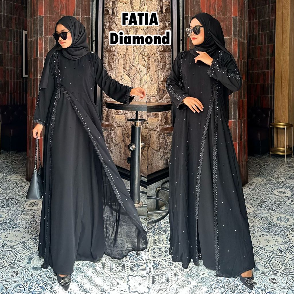 Abaya Gamis Black Turkey Maxi Dress Saudi Arabia Turkish Embroidery ...