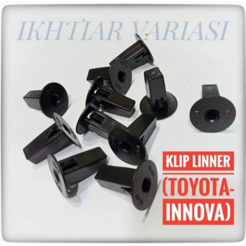 Innova Fender Liner Button Innova Fortuner Fender Liner Clip | Shopee ...