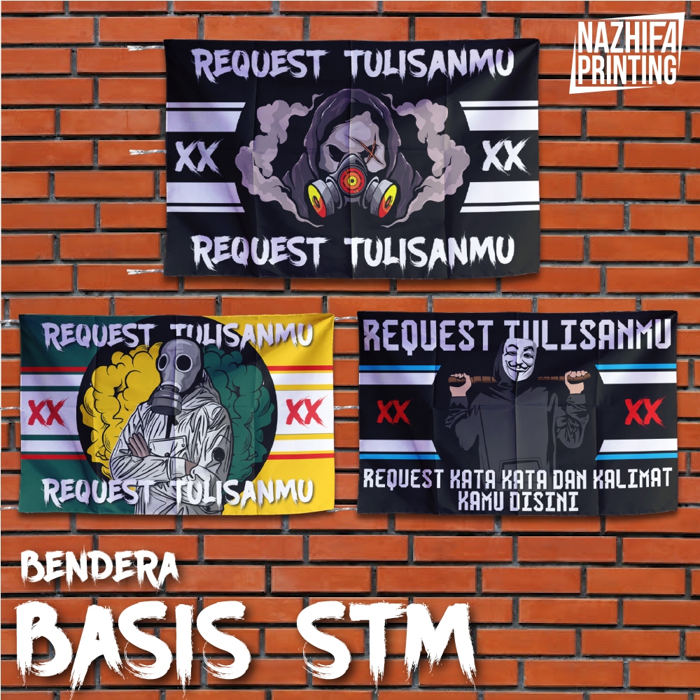 Nazhifa Printing - Flag Base STM Supporters Class ULTRAS HOOLIGAN satin ...