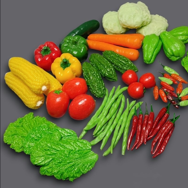 REPLIKA Decorative vegetables decorative replica vegetables fake ...