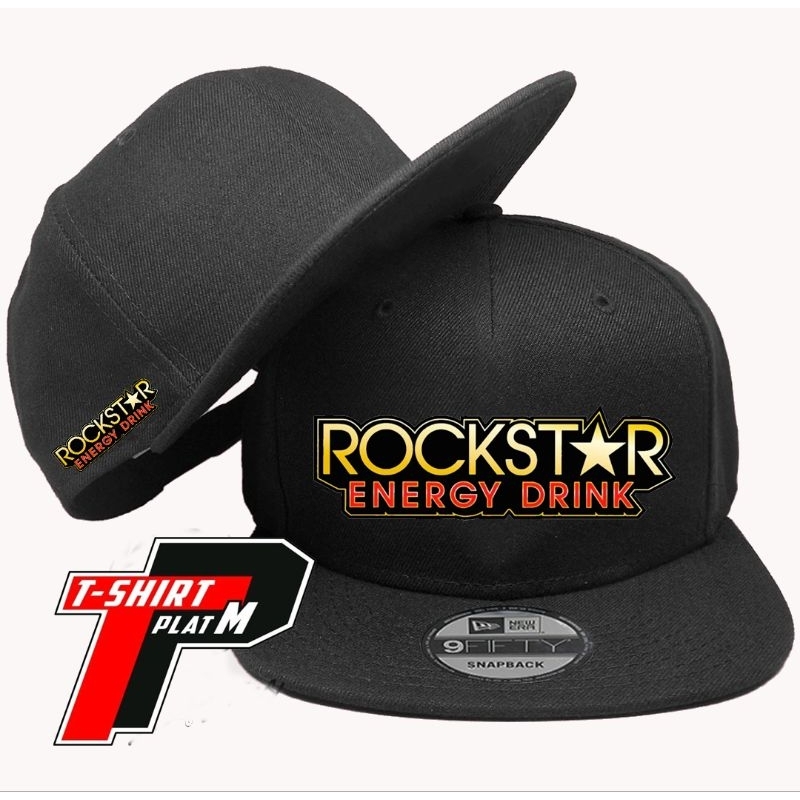 Rockstar Snapback Hat | Shopee Malaysia