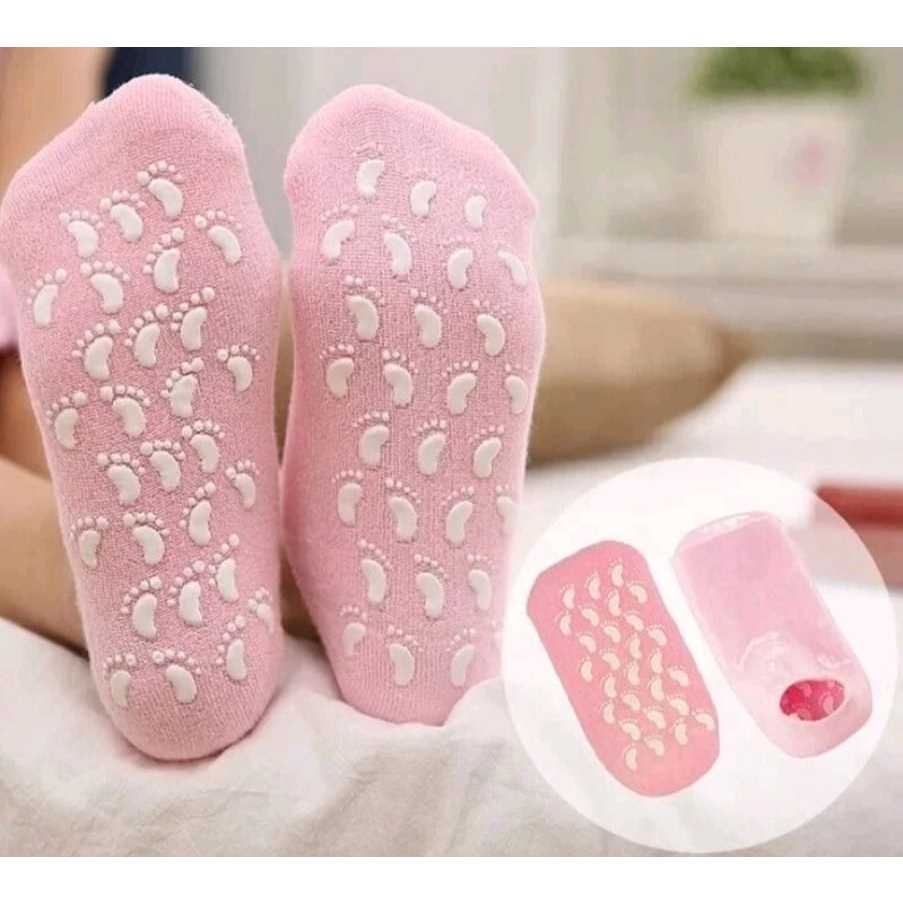 Cracked Foot Smoothing Socks - Moisturizing Spa Gel Socks | Shopee Malaysia