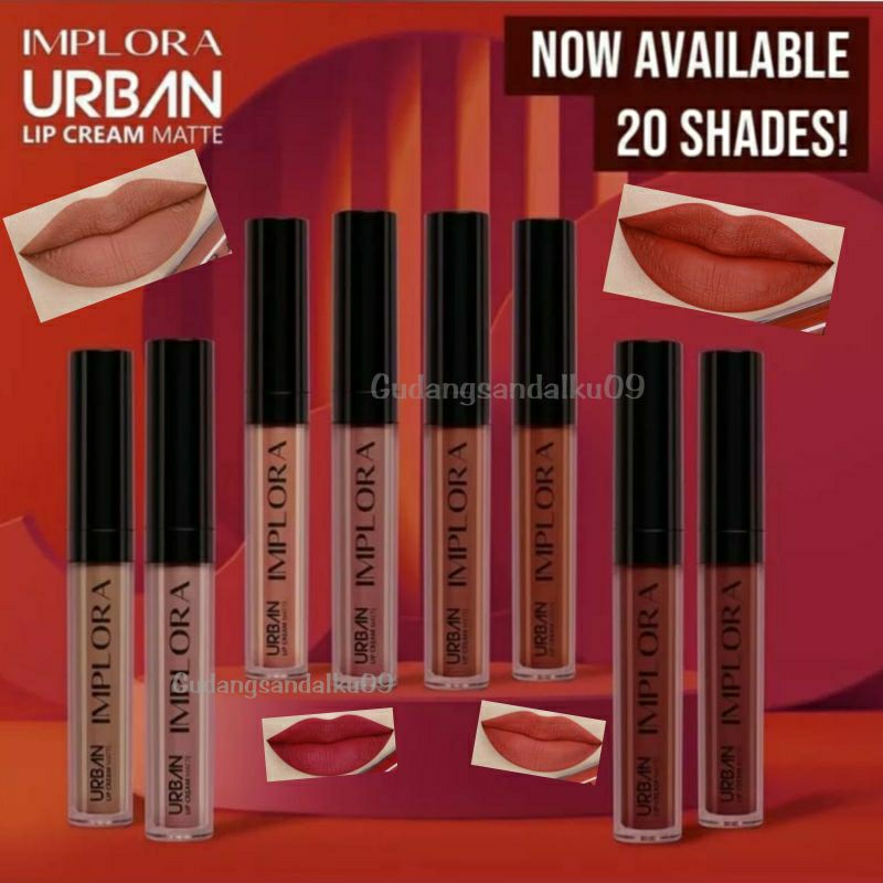 Original IMPLORA urban Lipcream Mate | Intense Matte Long Lasting ...