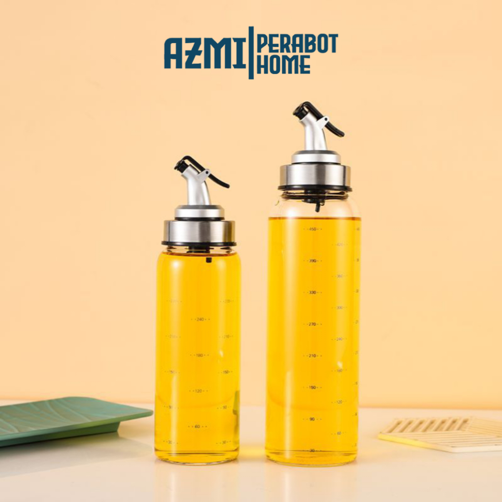 Aph-pd Aesthetic Luxury Design Glass Cooking Oil Bottle 500ml & 300ml ...