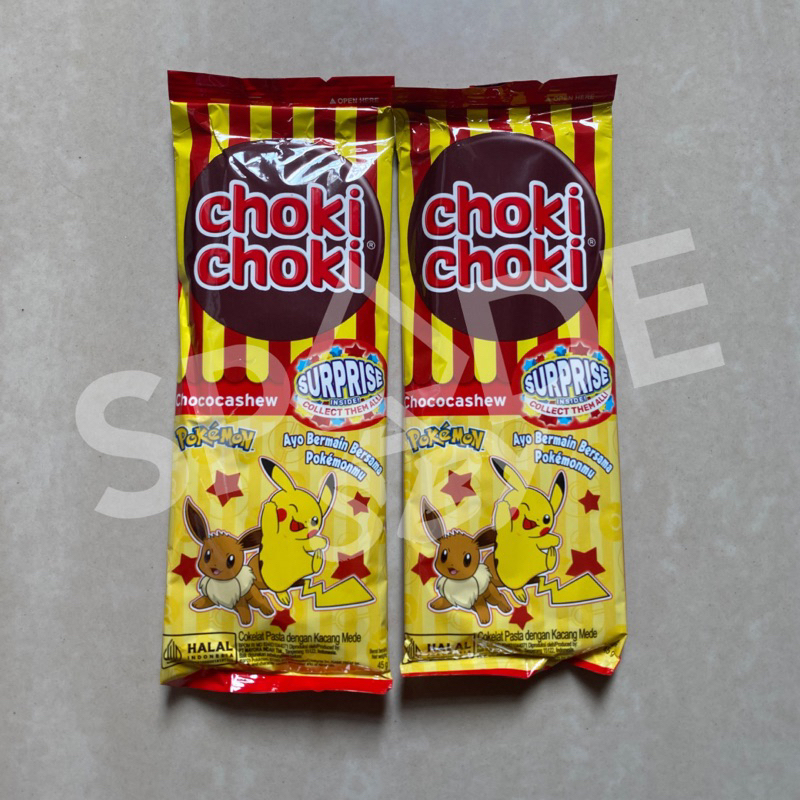 Latest Choki Choki Chococashew Pokemon Surprise Inside Pack of 5 ...