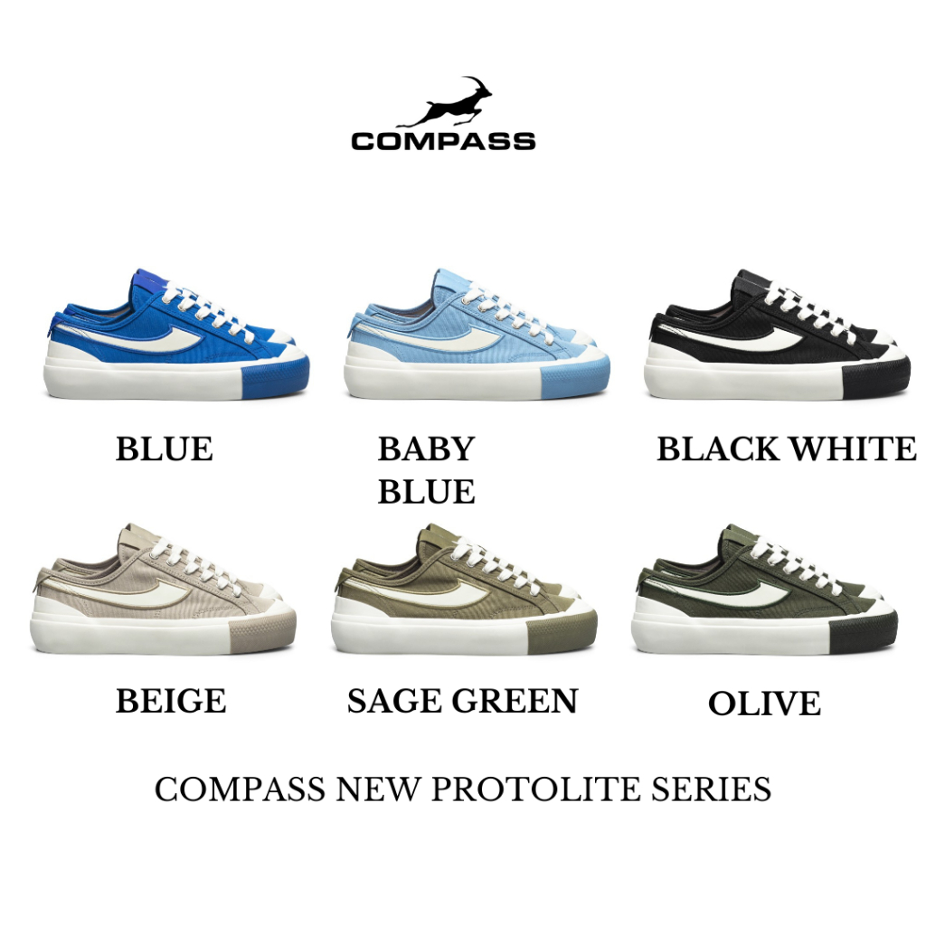 [ORIGINAL 100%] COMPASS PROTOLITE BLUE/BABY BLUE/SAGE GREEN/BEIGE/OLIVE ...