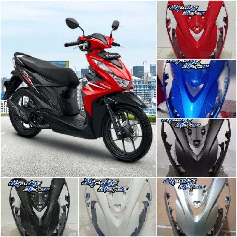 PUTIH HITAM MERAH Front Chest Shield PANEL Front BODY Tie Front HONDA ...