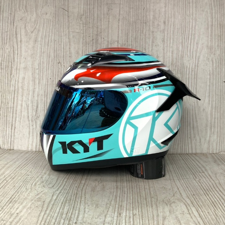 KYT R10 HELMET MOTIF & REDBULL HANDLING PACKAGE | FULL FACE HELM KYT ...