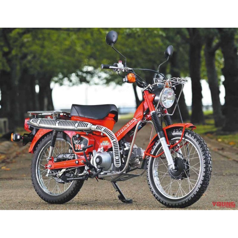 Honda CT90 CT110 scrambler exhaust | Shopee Malaysia