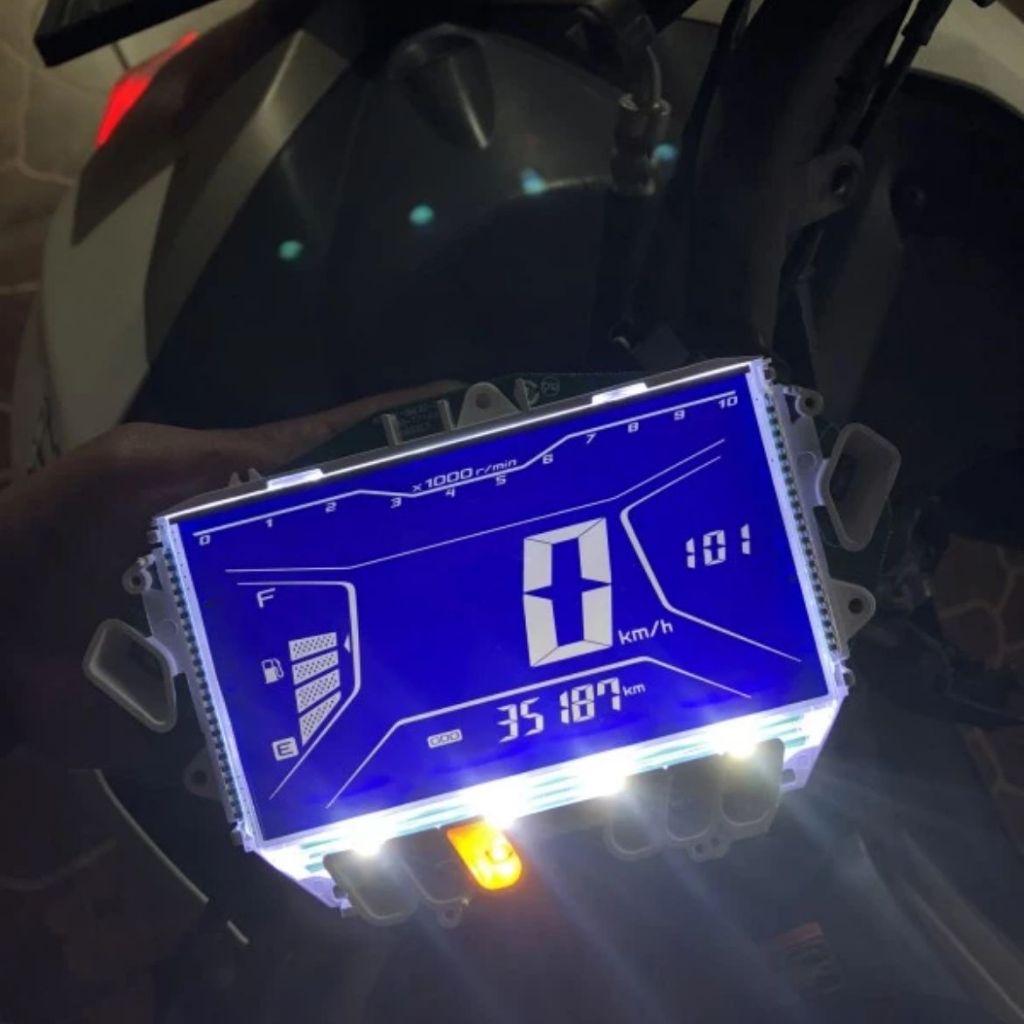Yamaha Aerox Speedometer Polarizer Polaris Aerox Sunburn LCD Clock ...
