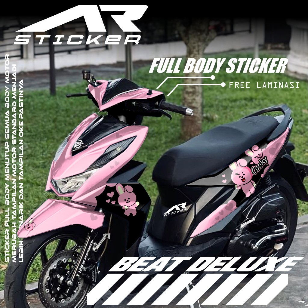 Sticker Motorcycle Full Body Honda Beat Deluxe Beat Street CBS Decal ...