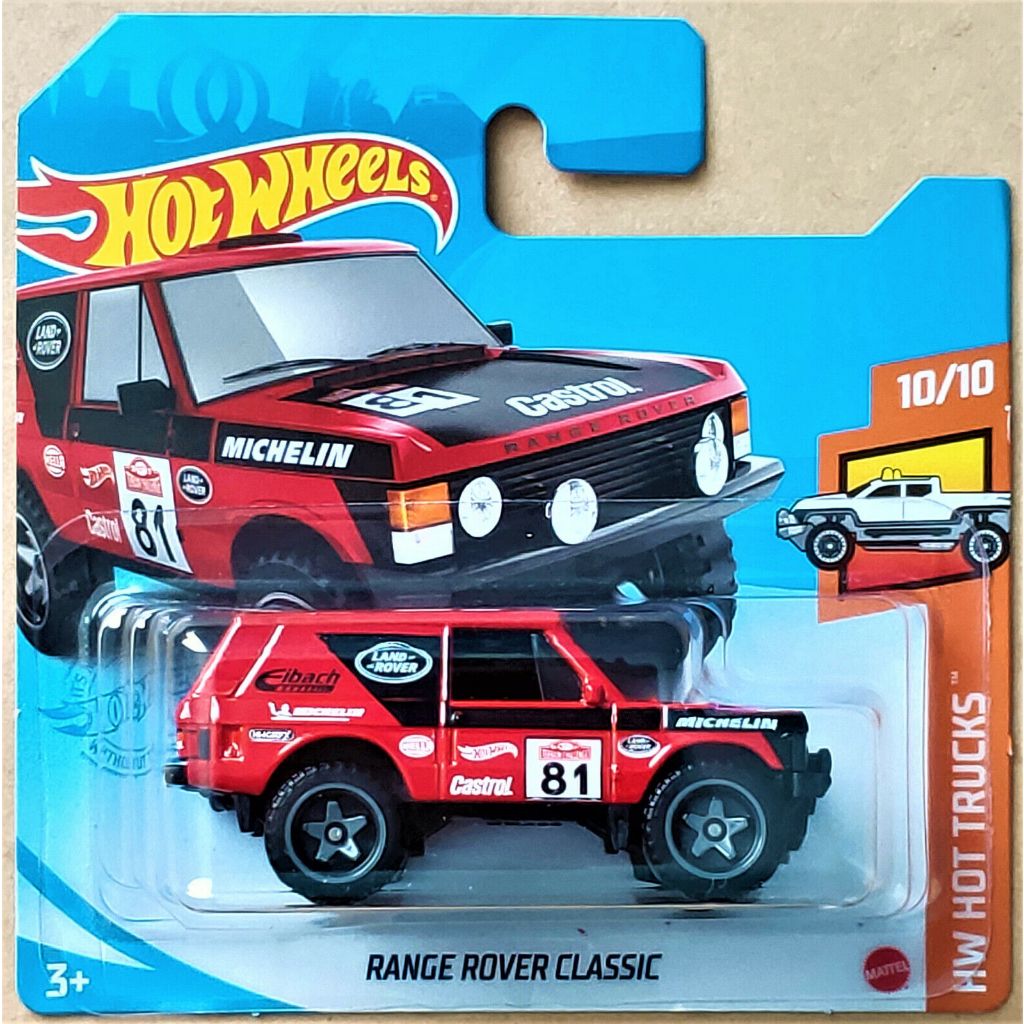 Hot WHEELS RANGE ROVER CLASSIC SHORT CARD | Shopee Malaysia
