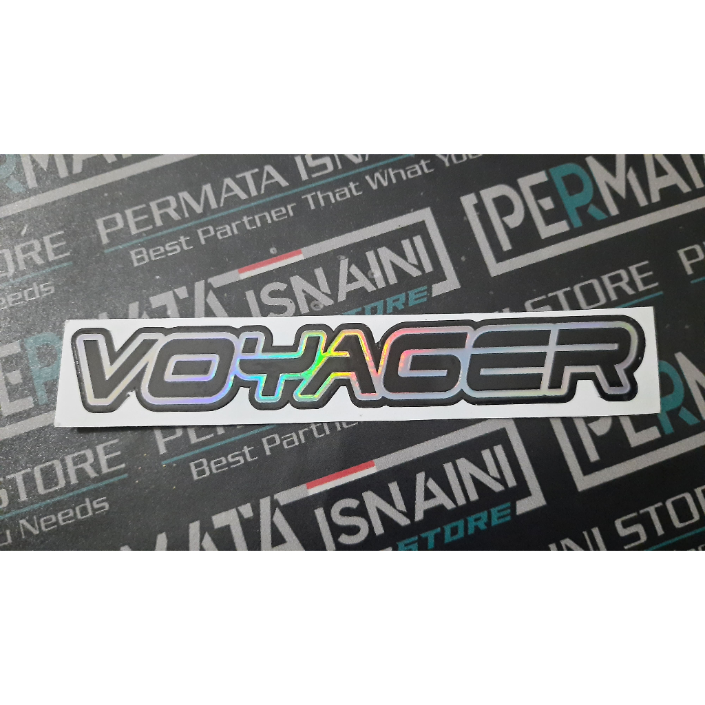 Bismania Hologram Sticker VOYGER Adiputro V2 by PIS Cutting Pattern ...