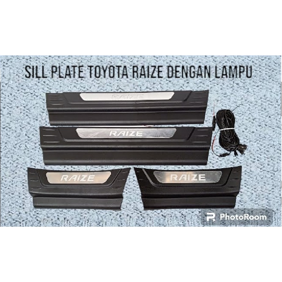 Toyota Raize Side plate Sill/Car Door Protector panel/Side silplate ...