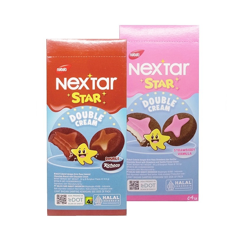 Nabati Nextar Cookies Snack Variations in Choco Brownies, Nastar ...