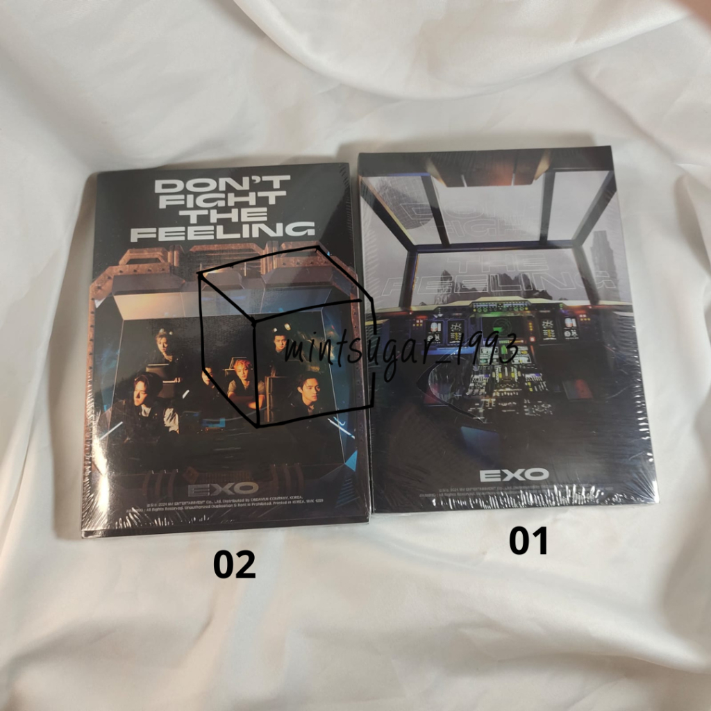 Exo - 7th Mini Album | Special Album [ DON'T FIGHT THE FEELING ] (Photo Book Ver) albums ...