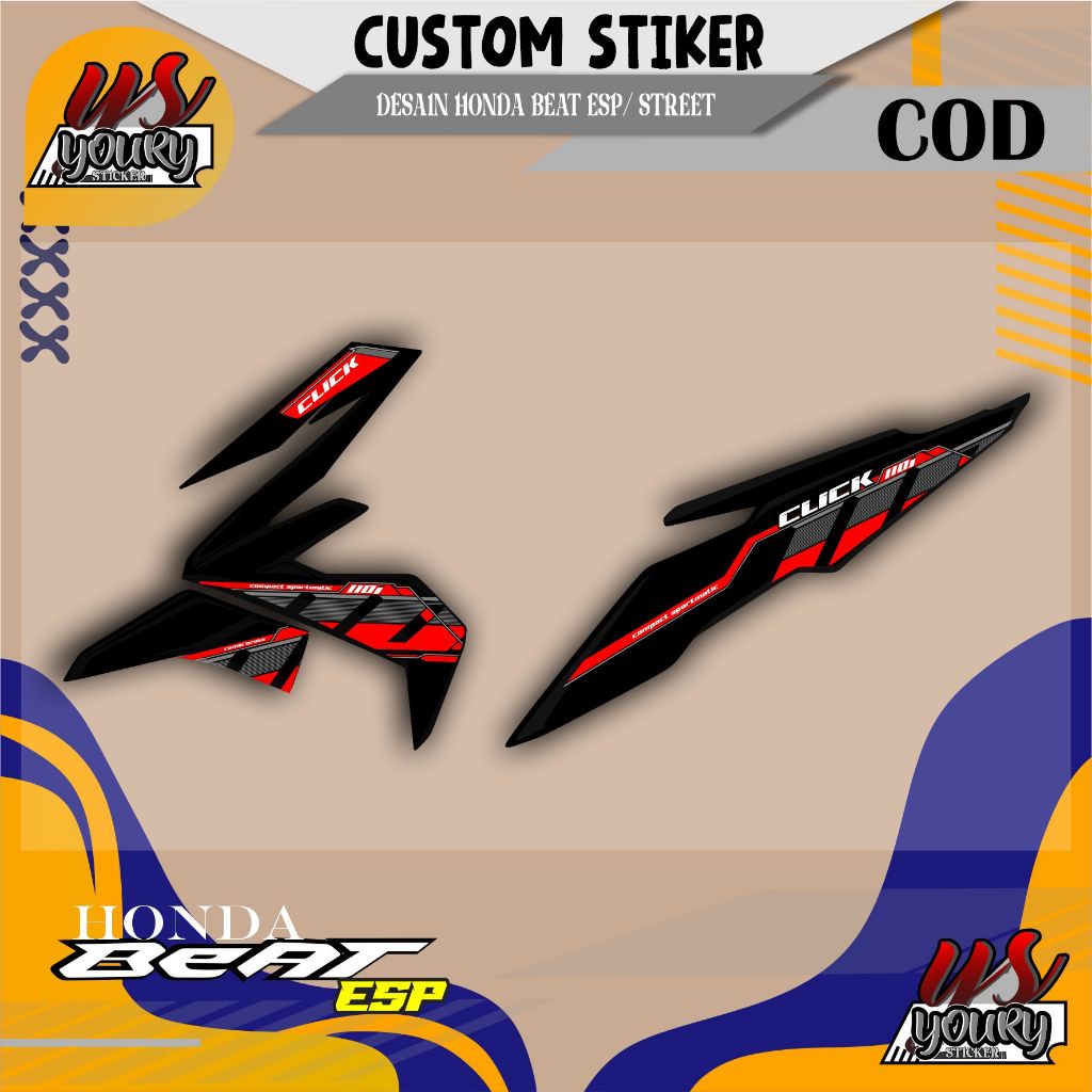 Simple STRIPPING HONDA BEAT ESP BEAT STREET VIETNAM Theme 1 Already Cut ...