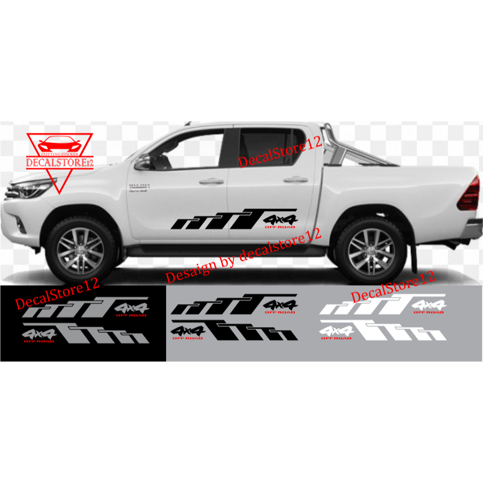 Newest sticker off road sticker 4x4 Car Door side sticker toyota hilux ...